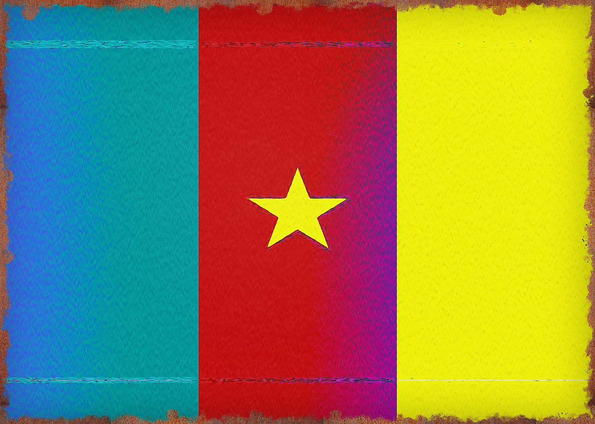 'ghana flag' Poster, picture, metal print, paint by Limited Edition ...
