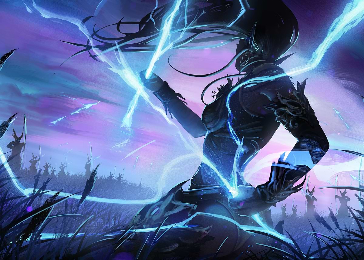 'Fight Thunder' Poster, picture, metal print, paint by OMEGA FAUNA ...