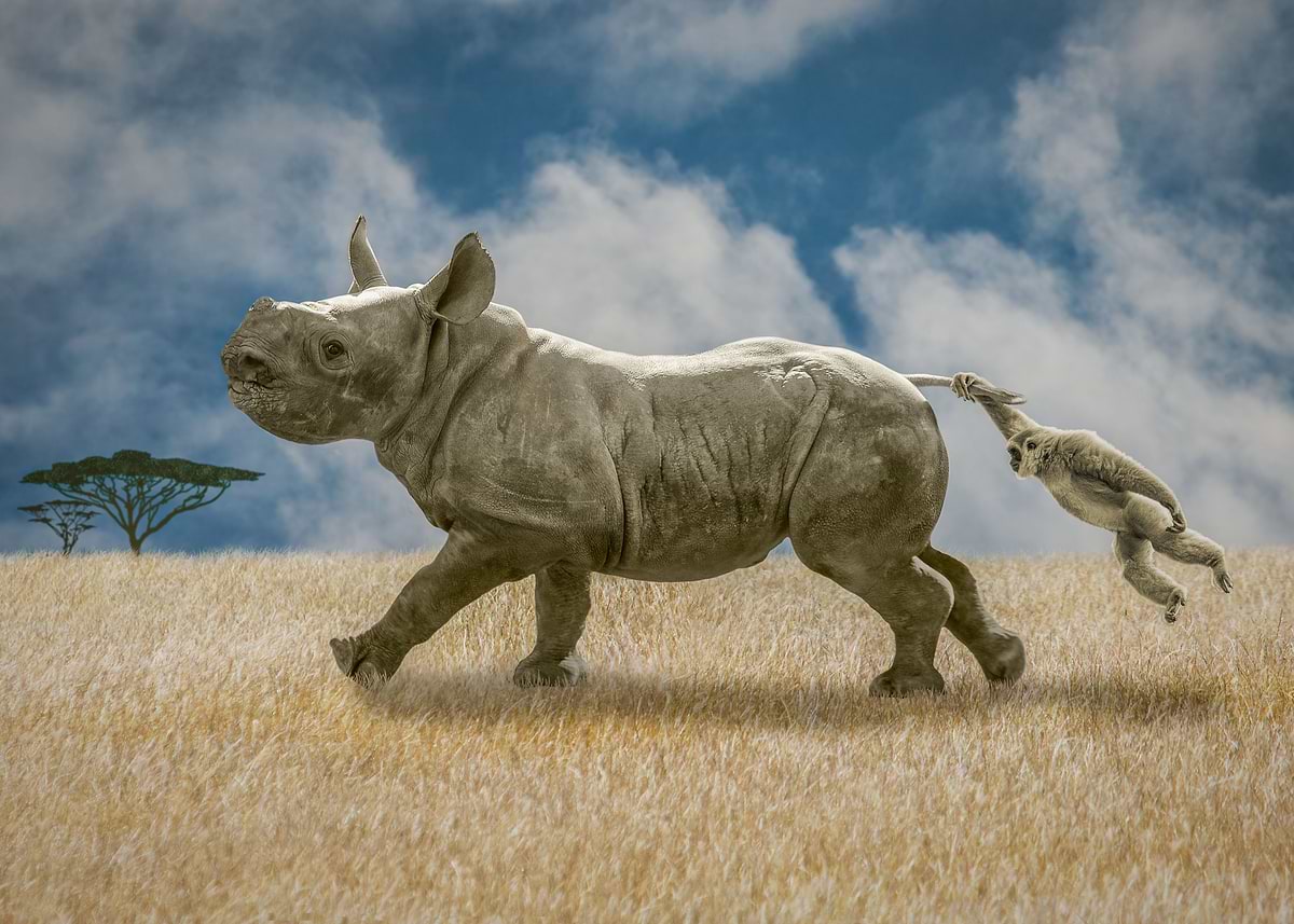 'Hitchin' Poster, picture, metal print, paint by Imelda Bell | Displate