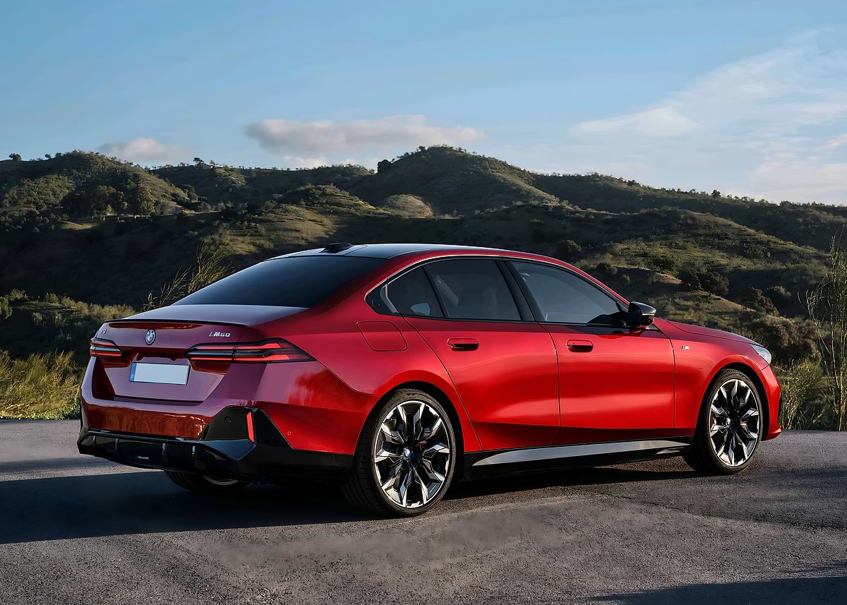'BMW i5 M60' Poster, picture, metal print, paint by Most Wanted 911 ...