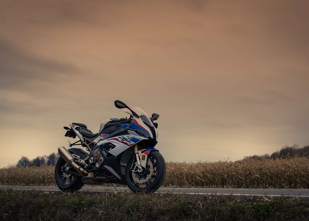 'BMW S1000RR' Poster, picture, metal print, paint by Galaxy Des | Displate