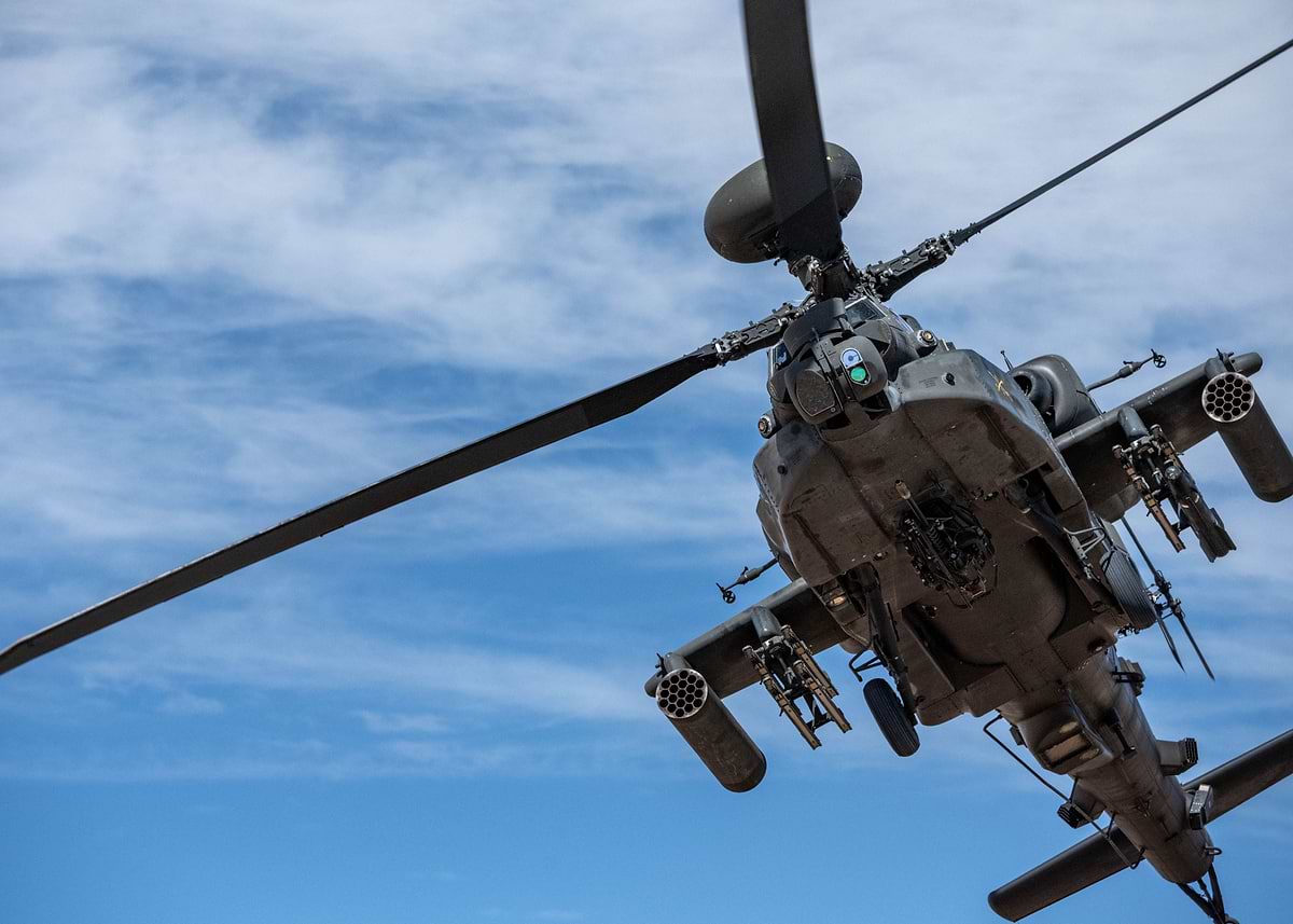 'Boeing AH64 Apache' Poster, picture, metal print, paint by Conceptual ...