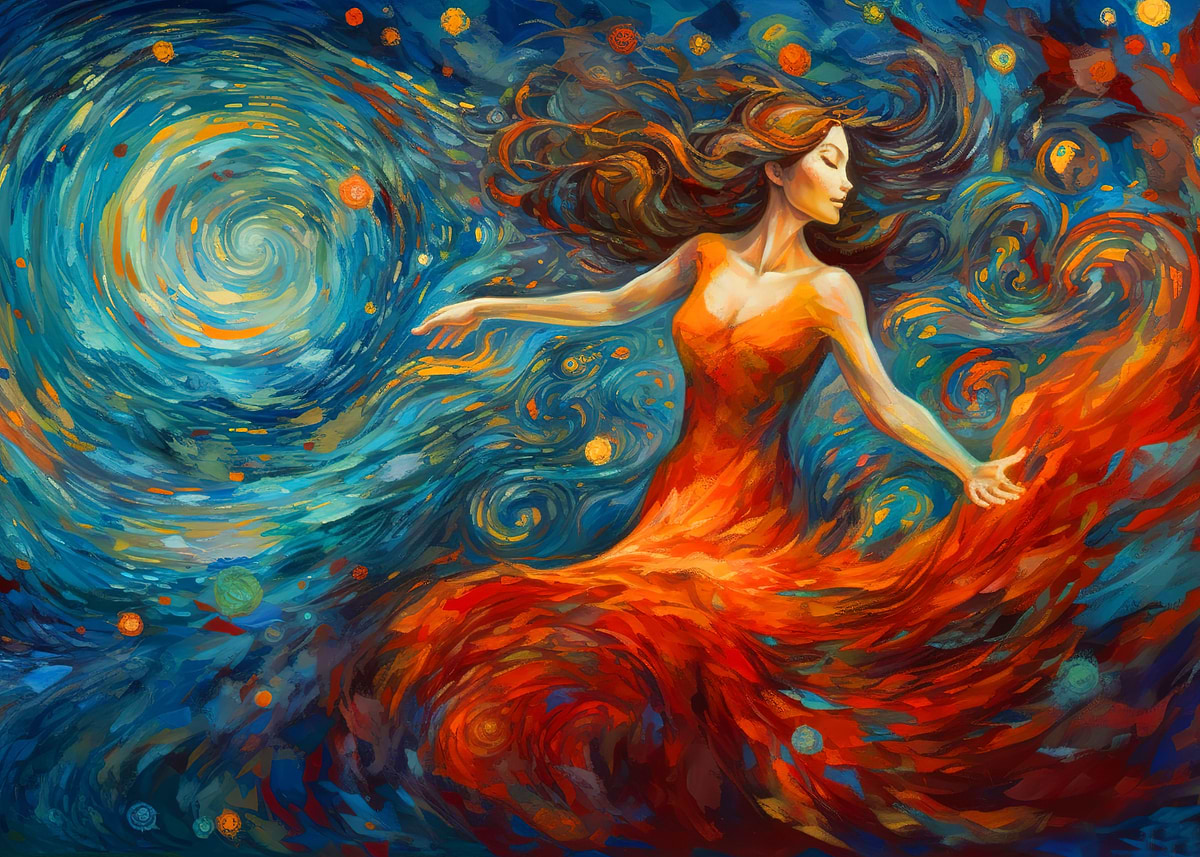'Dancing The Night Away' Poster, picture, metal print, paint by ...