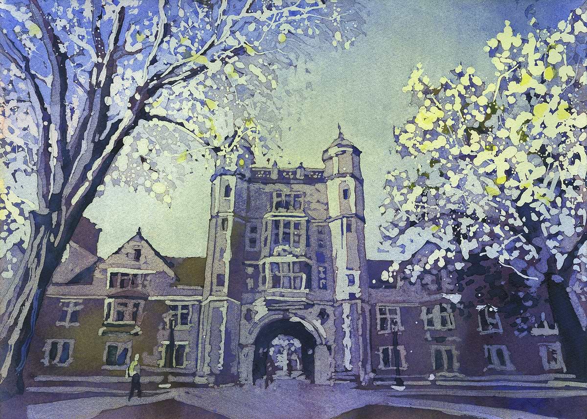 'University of Michigan art' Poster, picture, metal print, paint by ...
