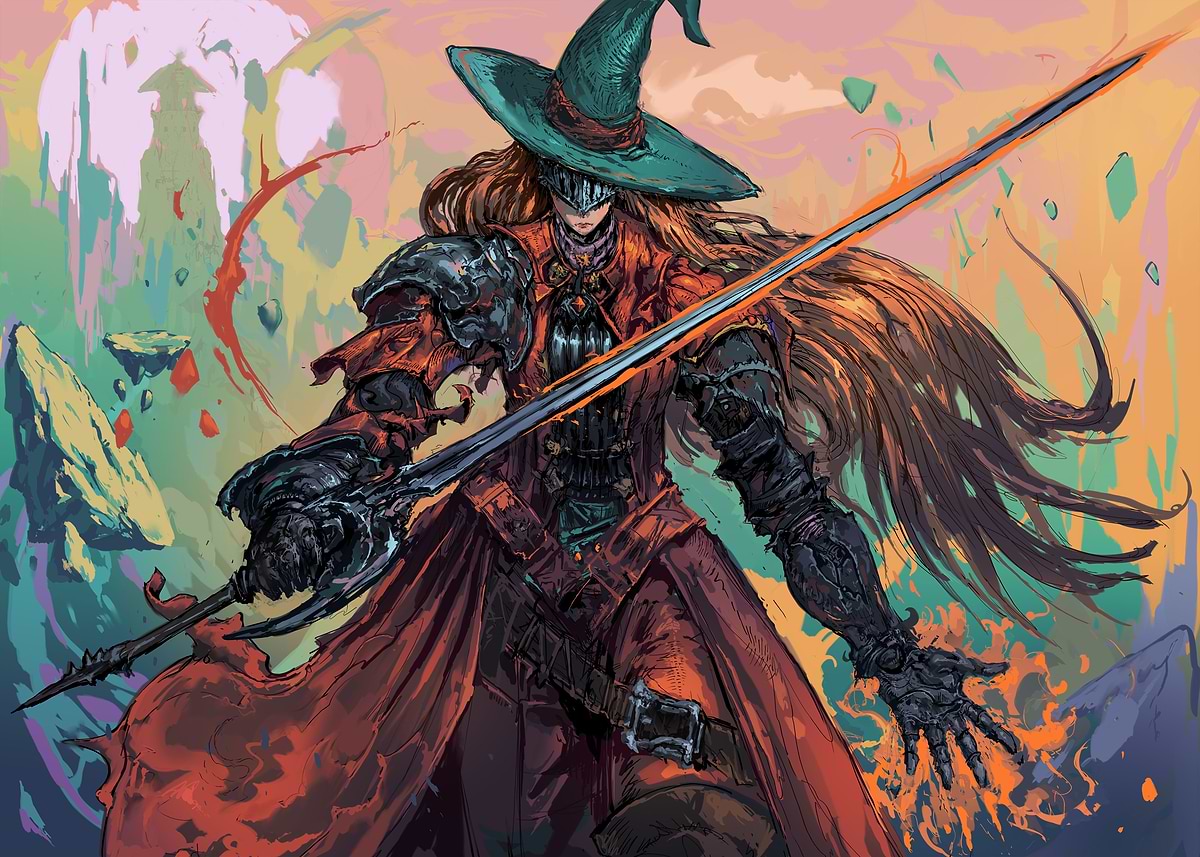 'Mage Knight' Poster, picture, metal print, paint by Marcelo Orsi ...