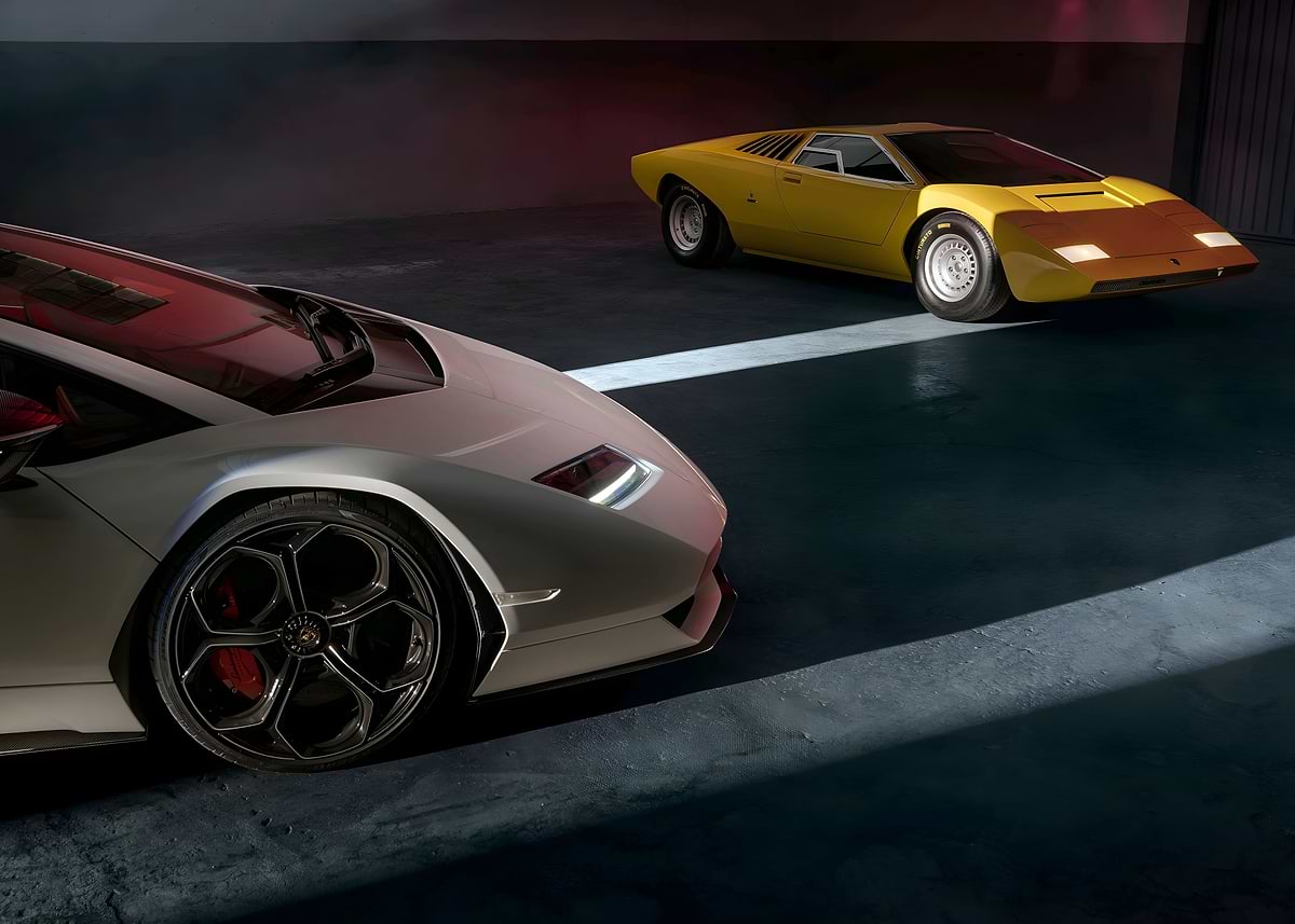 'Lamborghini Countach LPI' Poster, picture, metal print, paint by Sport ...