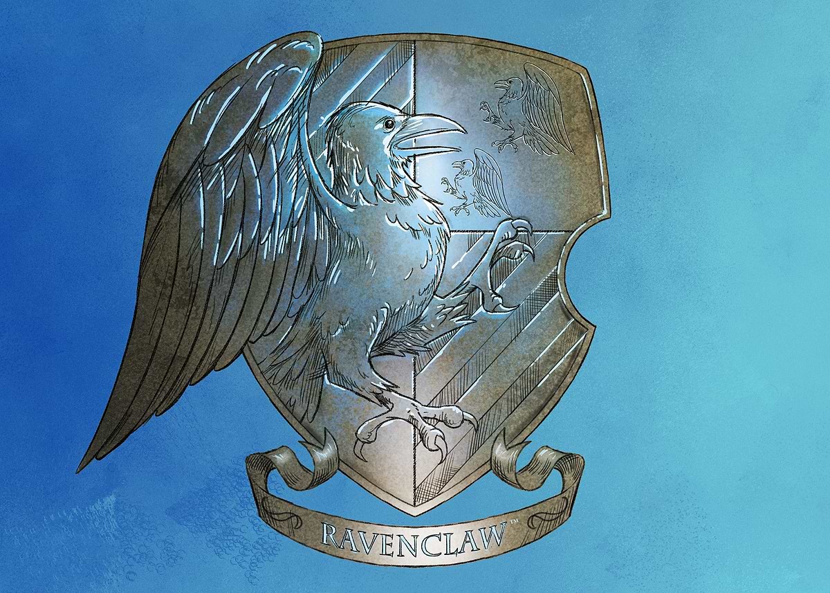 'Ravenclaw Shield' Poster, picture, metal print, paint by Wizarding ...