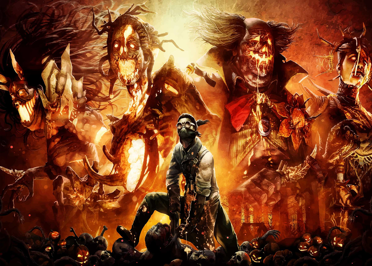 'dbd' Poster, picture, metal print, paint by vera sulistyo | Displate