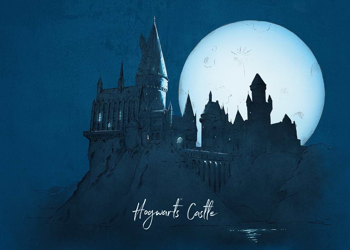 'Full Moon' Poster, picture, metal print, paint by Wizarding World ...