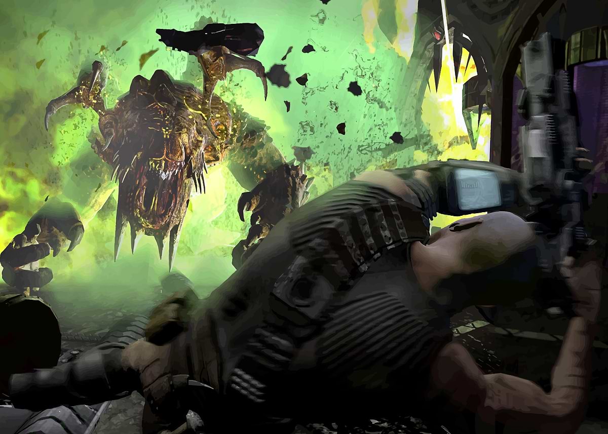 'red faction' Poster, picture, metal print, paint by arto seneng | Displate