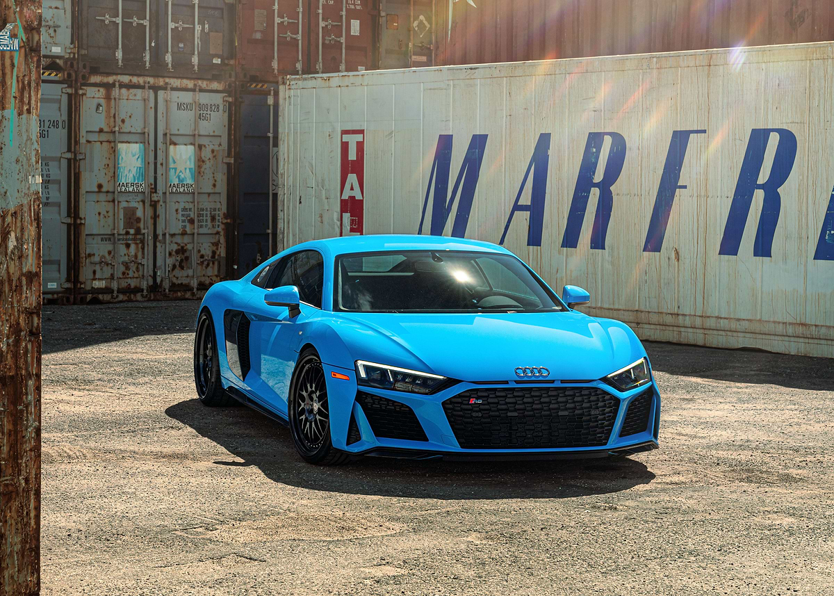 'Audi r8 ' Poster, picture, metal print, paint by El Object | Displate