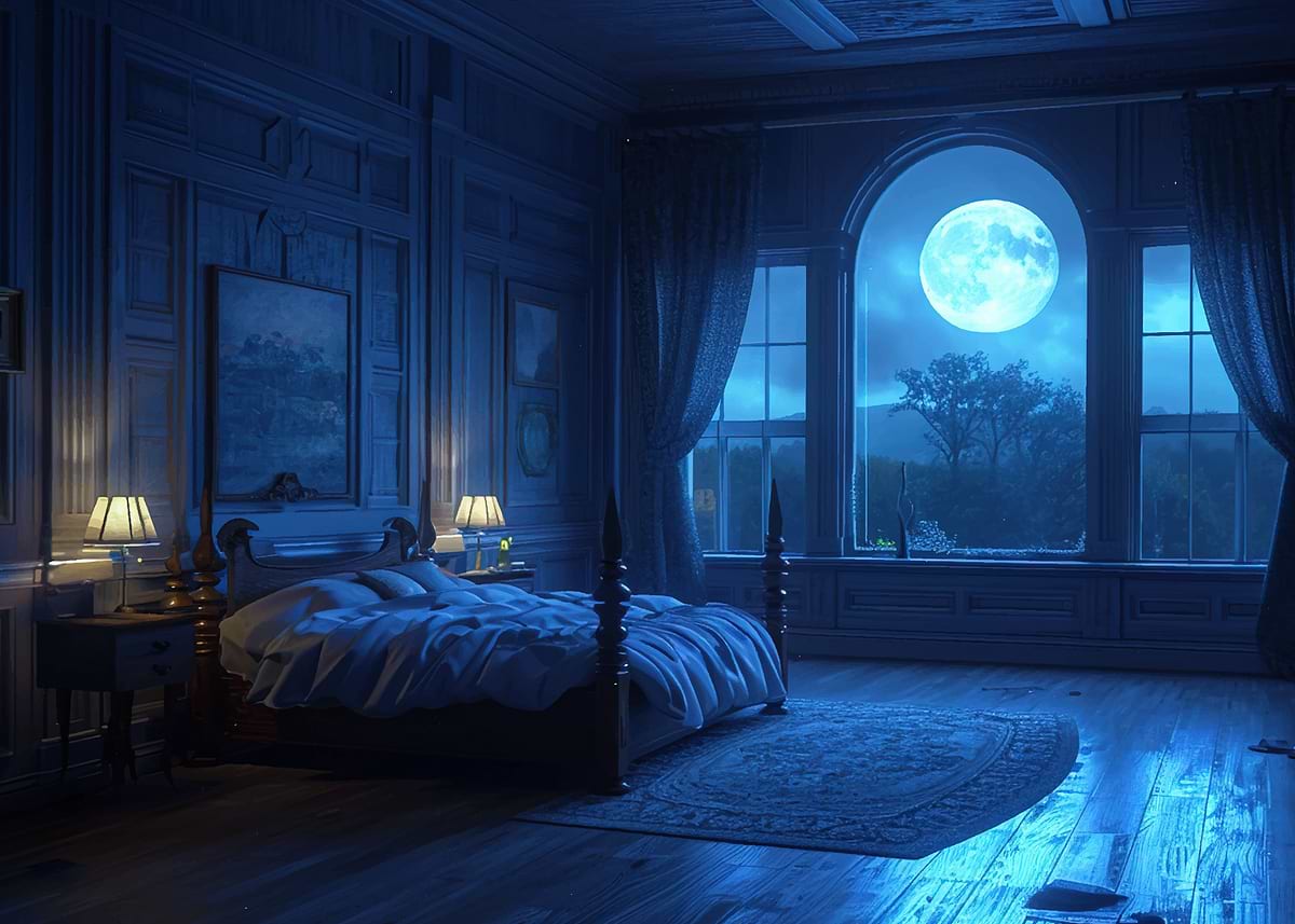 'The Bedroom' Poster, picture, metal print, paint by Floyd Burke | Displate