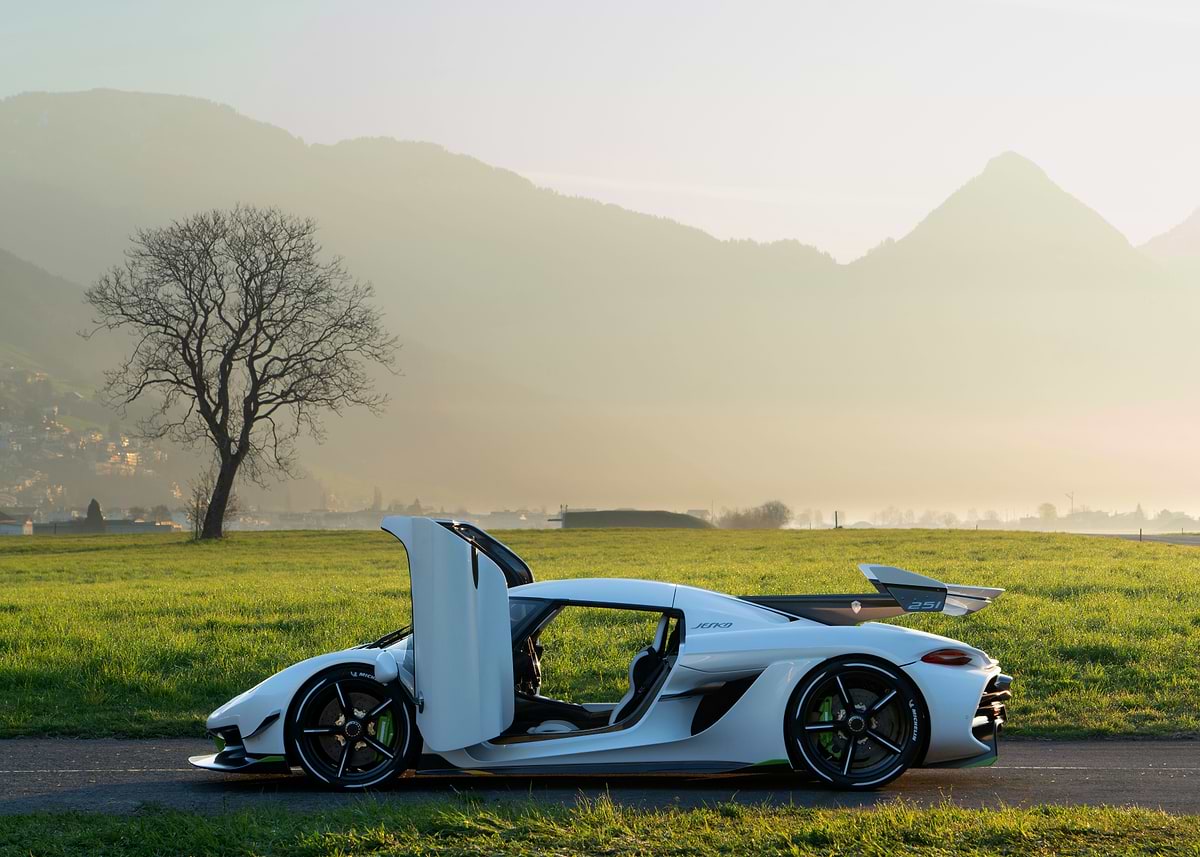 'Koenigsegg Jesko ' Poster, picture, metal print, paint by El Object ...