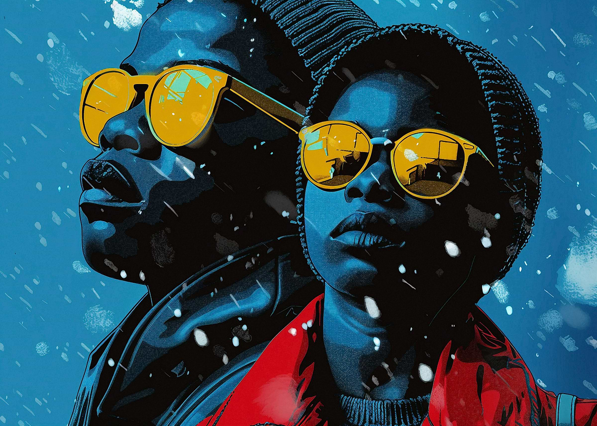 'Winters Whisper' Poster, picture, metal print, paint by Zain Brookes ...