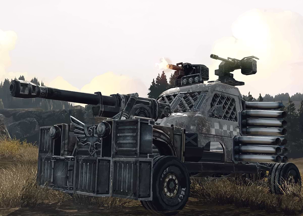 'crossout' Poster, picture, metal print, paint by Mentik | Displate