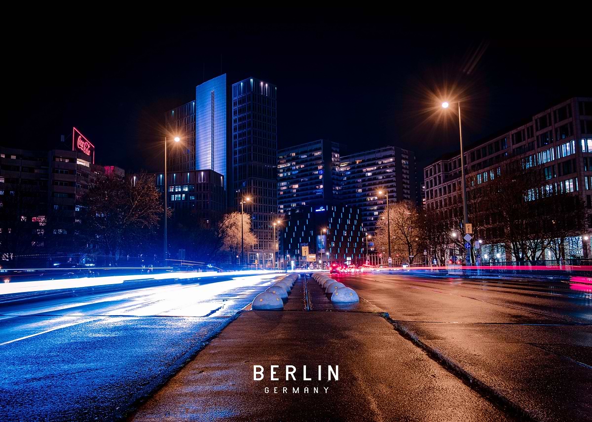 'Berlin ' Poster, picture, metal print, paint by Travel Addict | Displate