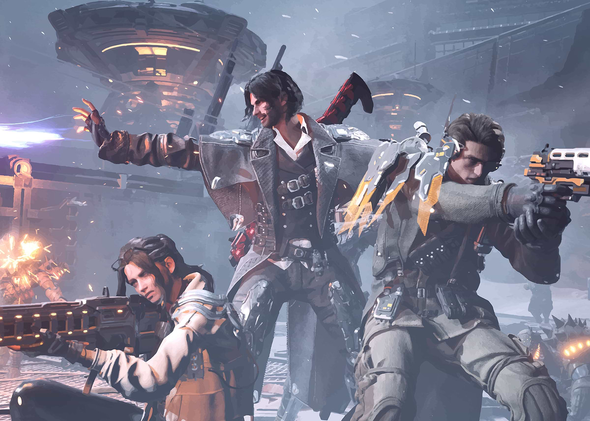 'the first Descendant' Poster, picture, metal print, paint by ...