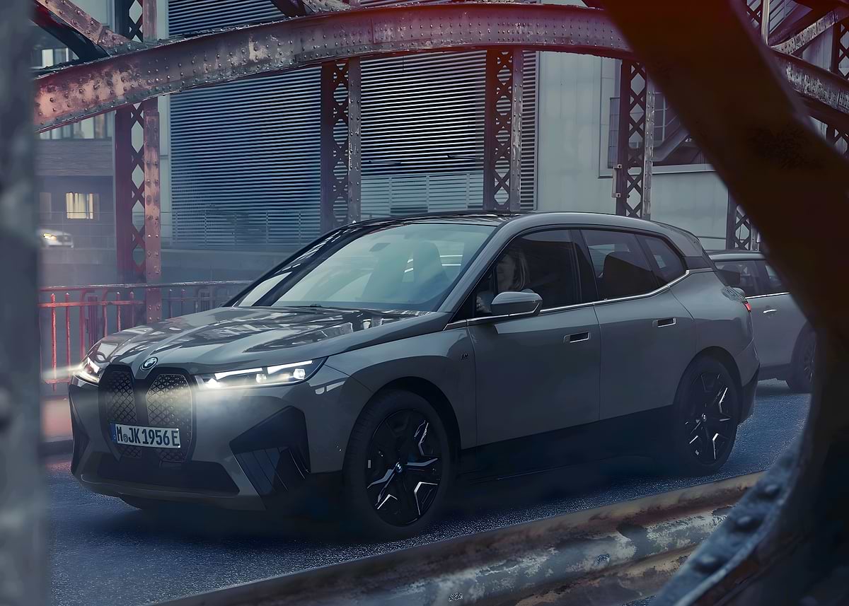 'Bmw iX M60 ' Poster, picture, metal print, paint by Super Car | Displate