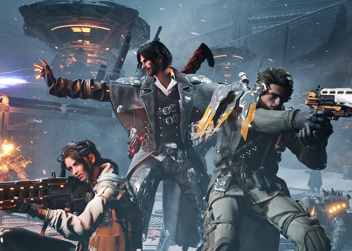 'the first descendant' Poster, picture, metal print, paint by classic ...