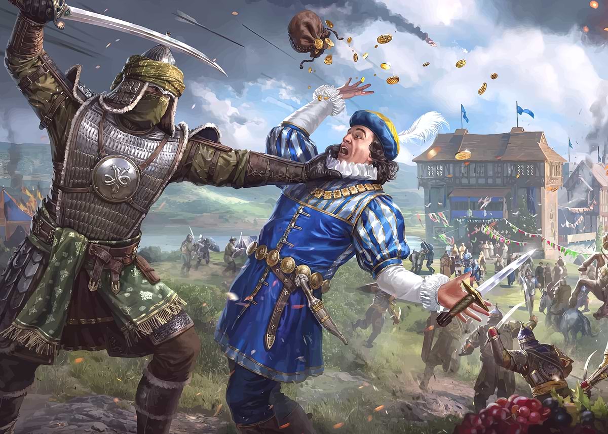 'chivalry' Poster, picture, metal print, paint by maju makmur | Displate