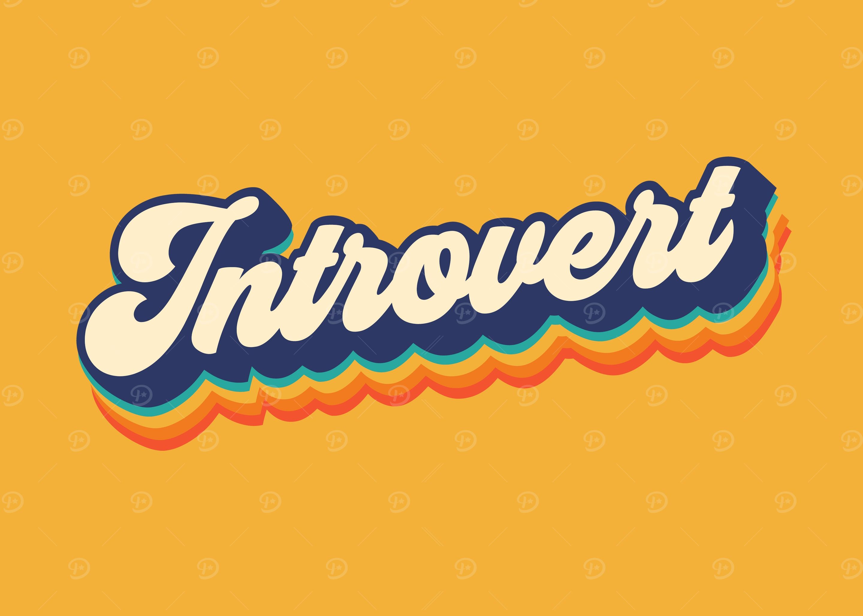 'Introvert' Poster, picture, metal print, paint by Melonseta | Displate
