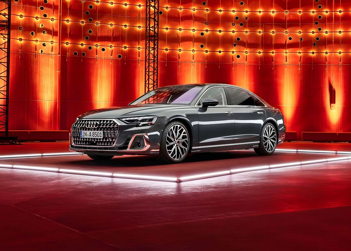 'Audi A8 ' Poster, picture, metal print, paint by Super Car | Displate