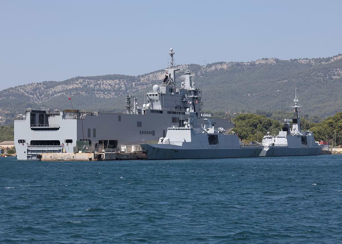 'French Navy Warships' Poster, picture, metal print, paint by Nathan ...