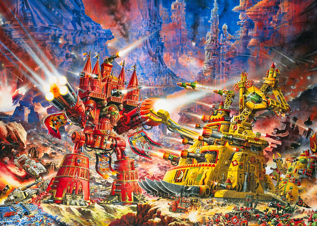 'Imperator Titan' Poster, picture, metal print, paint by Warhammer ...