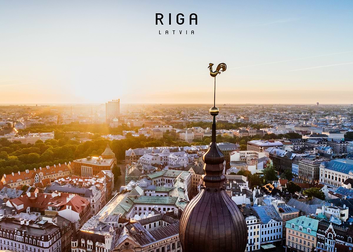 'Riga ' Poster, picture, metal print, paint by Big City | Displate