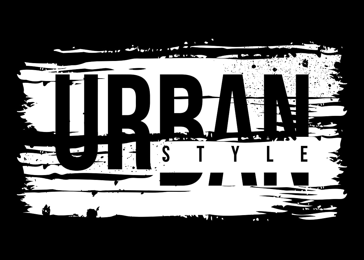 'Urban Style Graphic' Poster, picture, metal print, paint by Movietrend ...