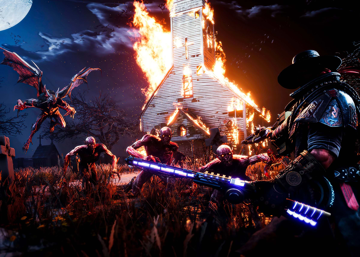 'Zombie Apocalypse Action' Poster, picture, metal print, paint by groff ...