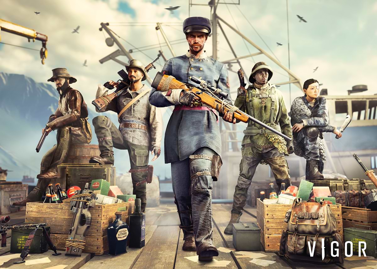 'Vigor Game Characters' Poster, picture, metal print, paint by Bohemia ...