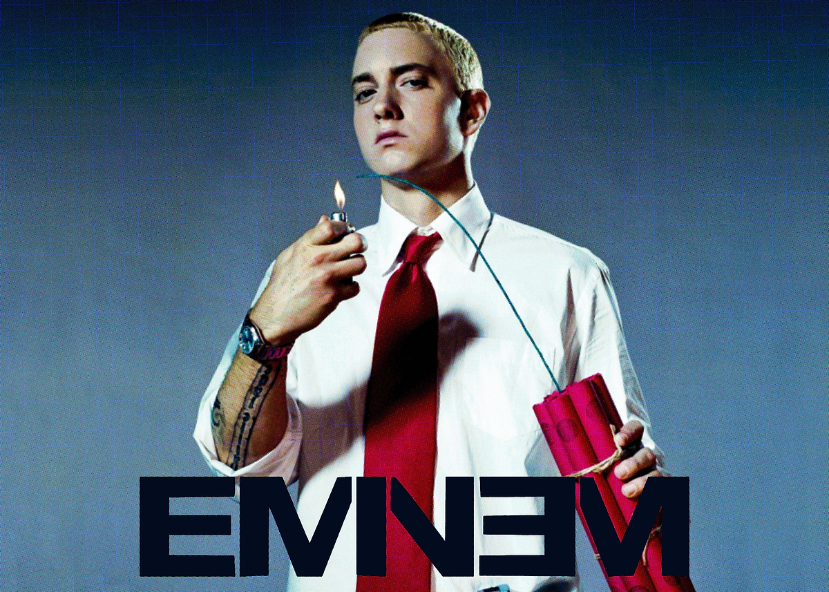 'Eminem Album Cover' Poster, picture, metal print, paint by zaaa yaaa ...