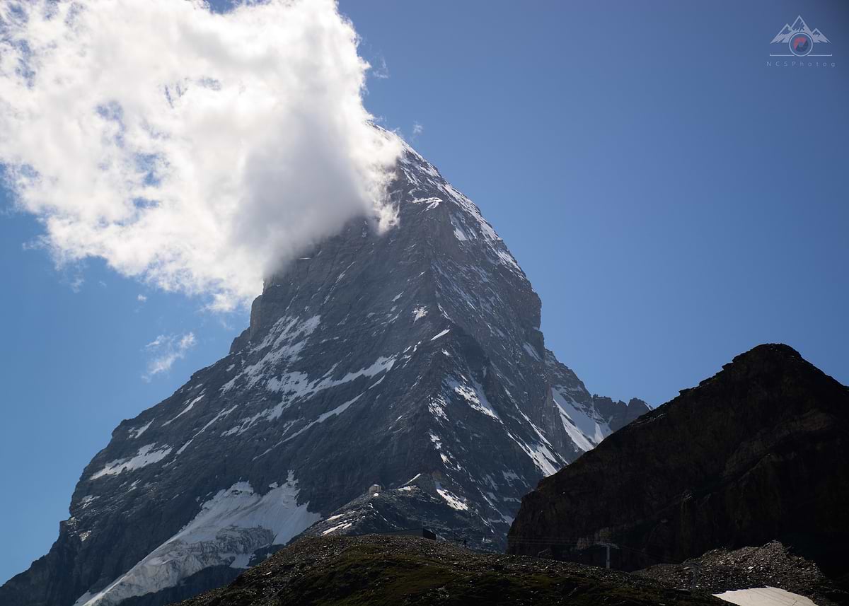 'Matterhorn' Poster, picture, metal print, paint by Noah Sternat | Displate