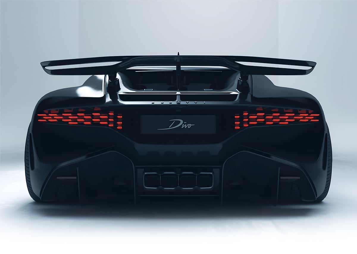 'Bugatti Divo Rear View' Poster, picture, metal print, paint by Nex ...