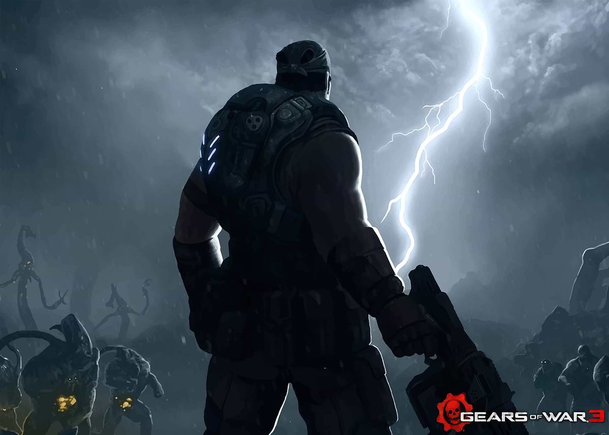 'Gears of War 3 Poster' Poster, picture, metal print, paint by aca nehi ...