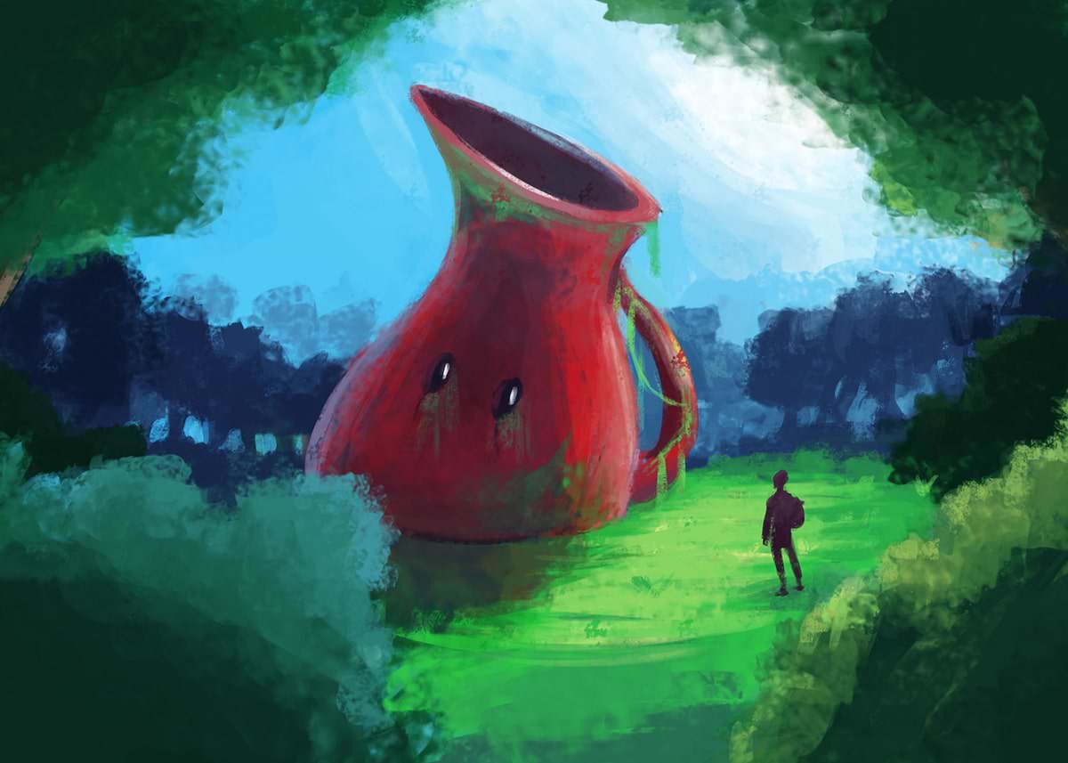 'The Enchanted Jug' Poster, picture, metal print, paint by Artiom ...