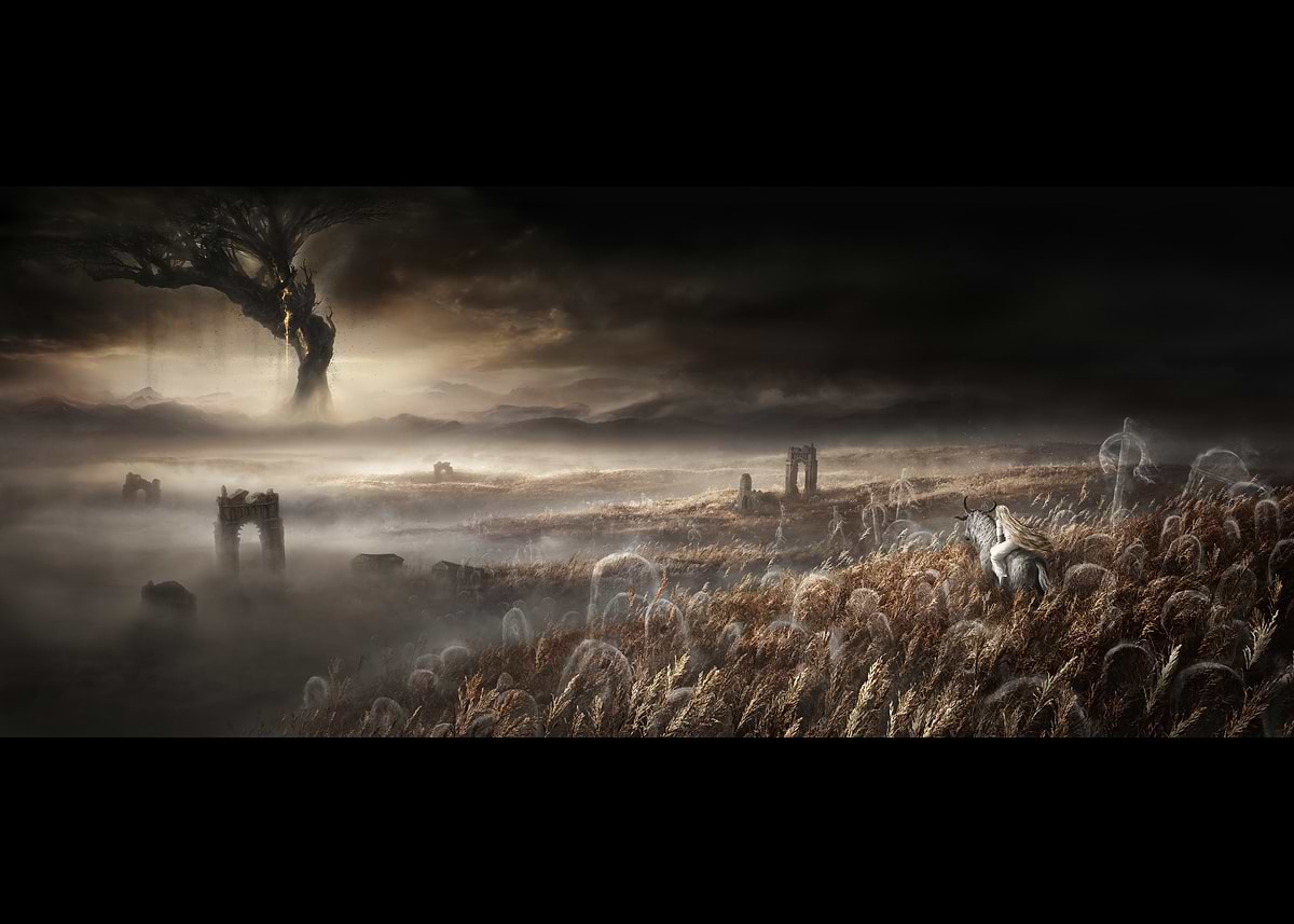 'The Land of Shadow' Poster, picture, metal print, paint by ELDEN RING ...