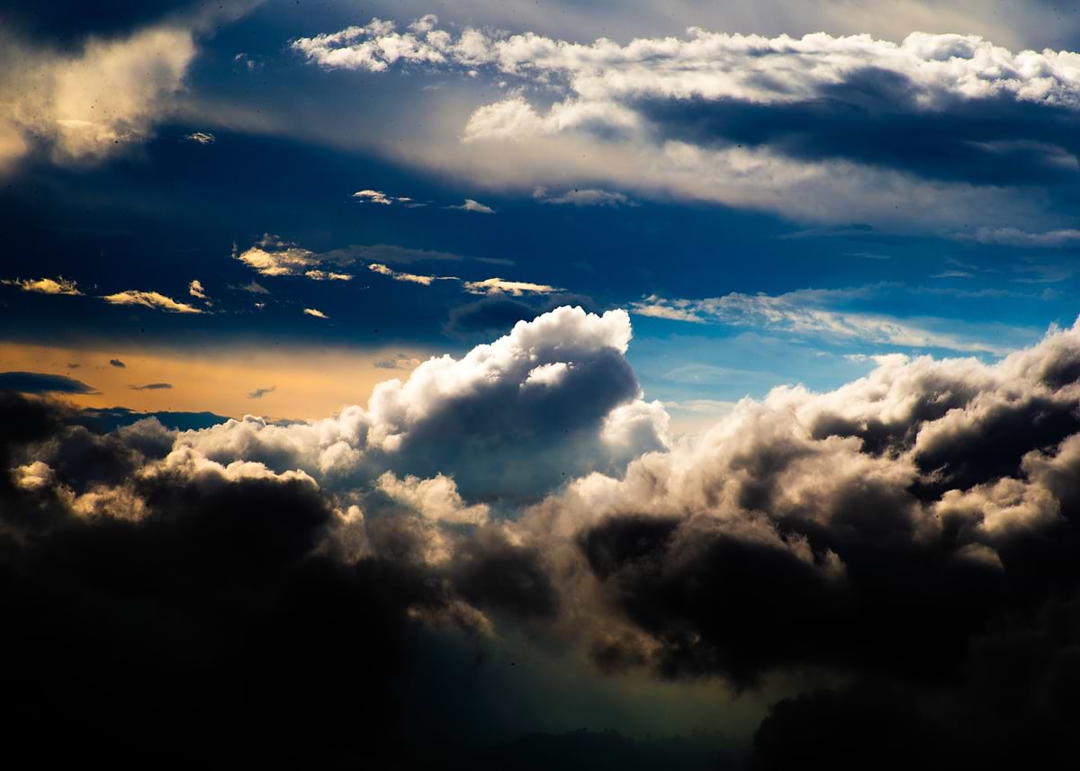 'Dramatic Sky Clouds' Poster, picture, metal print, paint by Jarednima ...