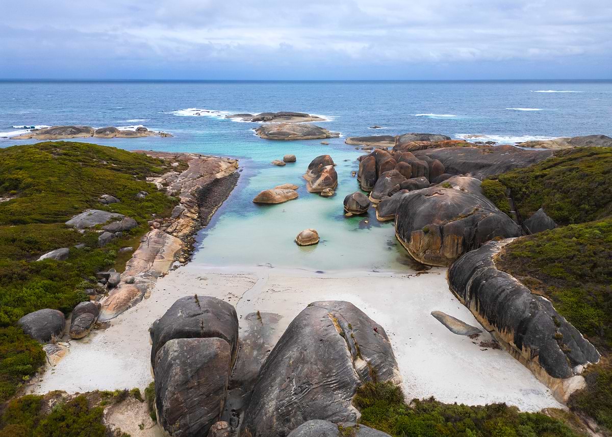 'Elephant Rocks, Western Australia' Poster, picture, metal print, paint ...
