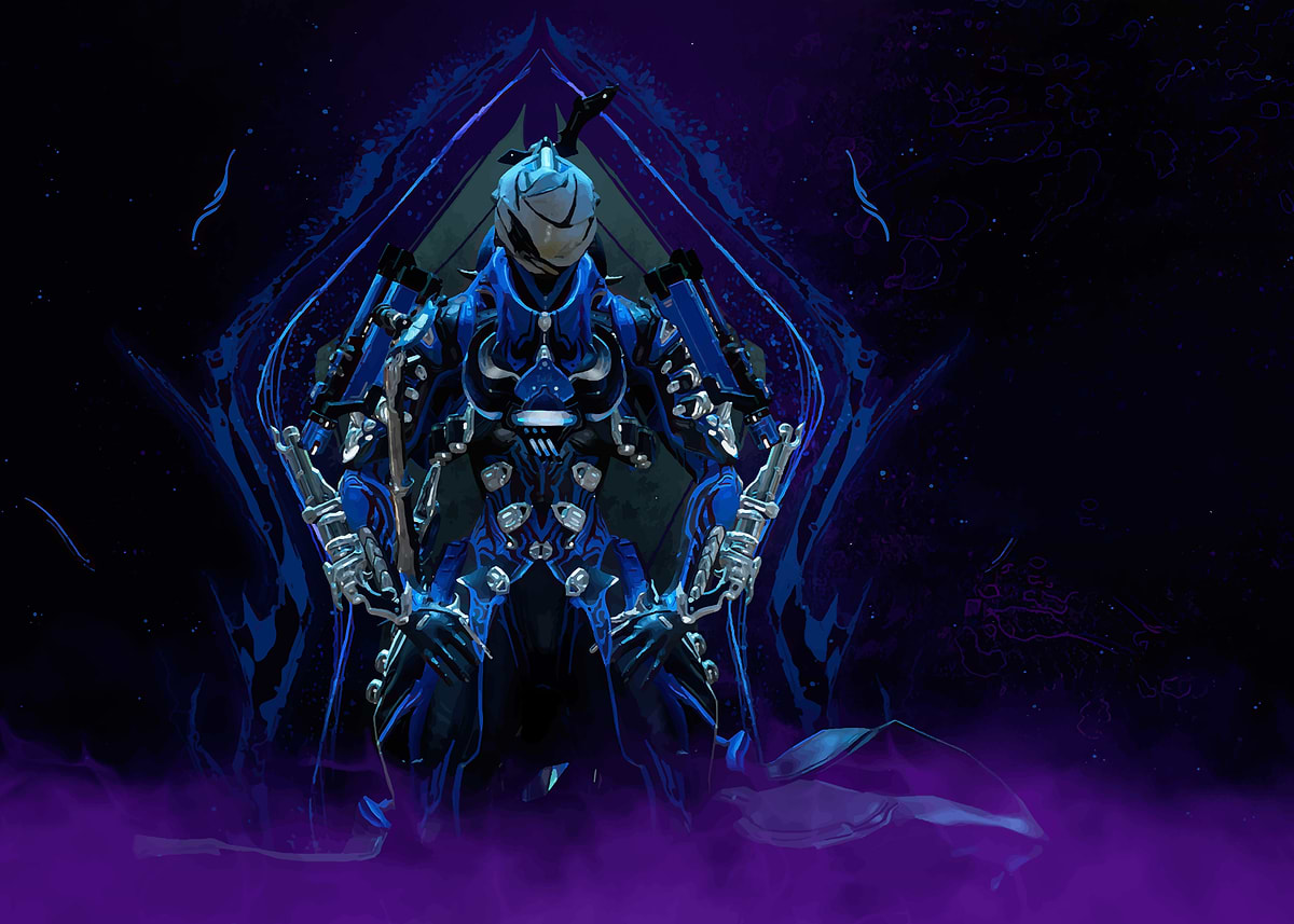 'Warframe: Nidus Prime' Poster, picture, metal print, paint by Martin ...