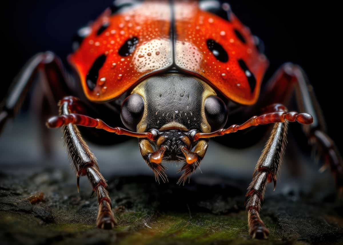 'Ladybug Macro' Poster, picture, metal print, paint by Art Digital ...