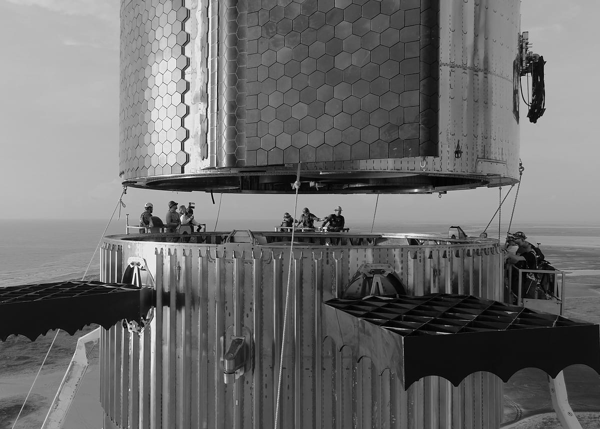 'Stacking Starship' Poster, picture, metal print, paint by mralston ...