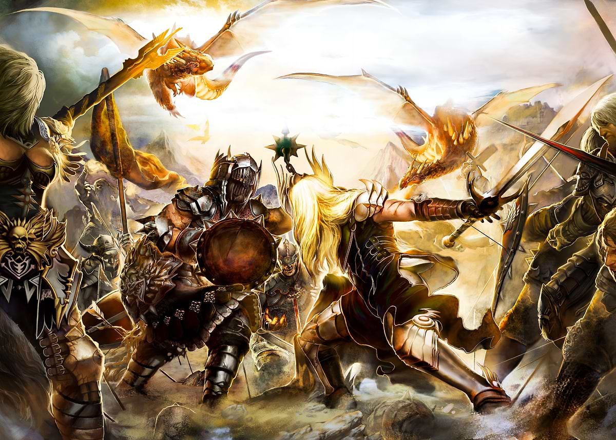 'Guild Wars 2' Poster, picture, metal print, paint by Amar Maruf | Displate