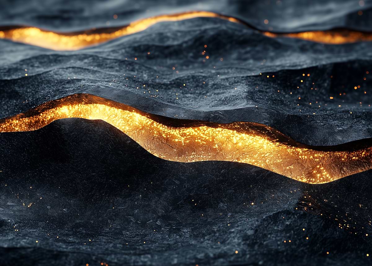 'Floor is Lava' Poster, picture, metal print, paint by Brian Midnite ...