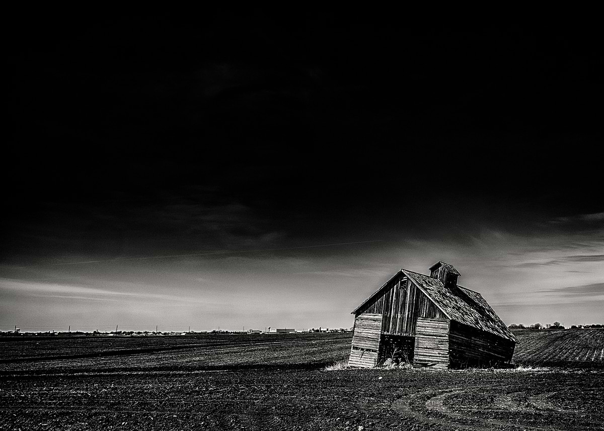 'Last Stand of A Barn' Poster, picture, metal print, paint by Joseph ...