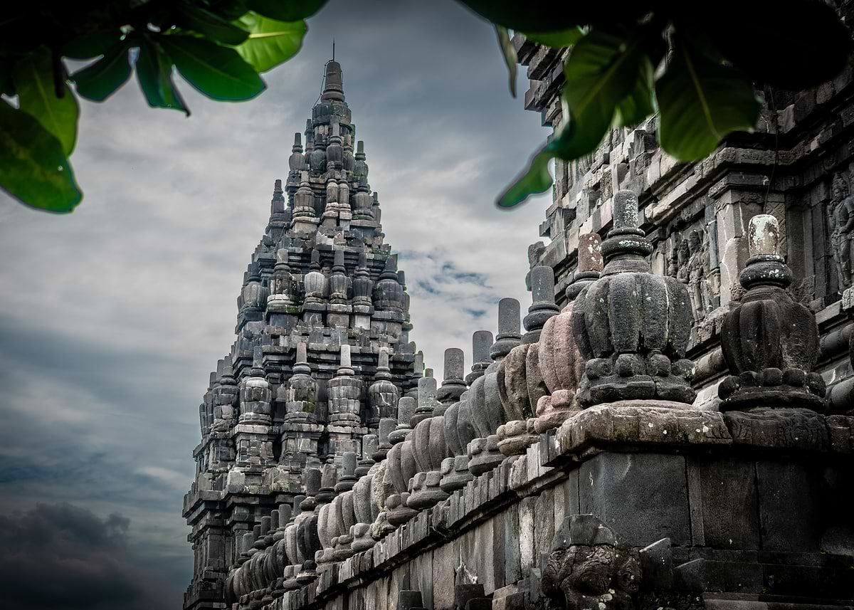 'Ancient Stone Temple' Poster, picture, metal print, paint by Sandru ...