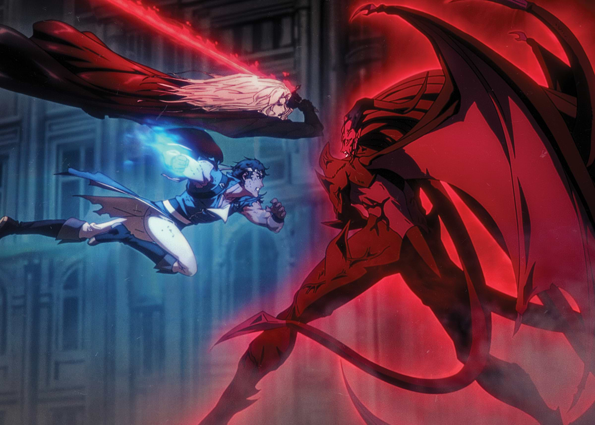 'Fight' Poster, picture, metal print, paint by Castlevania | Displate