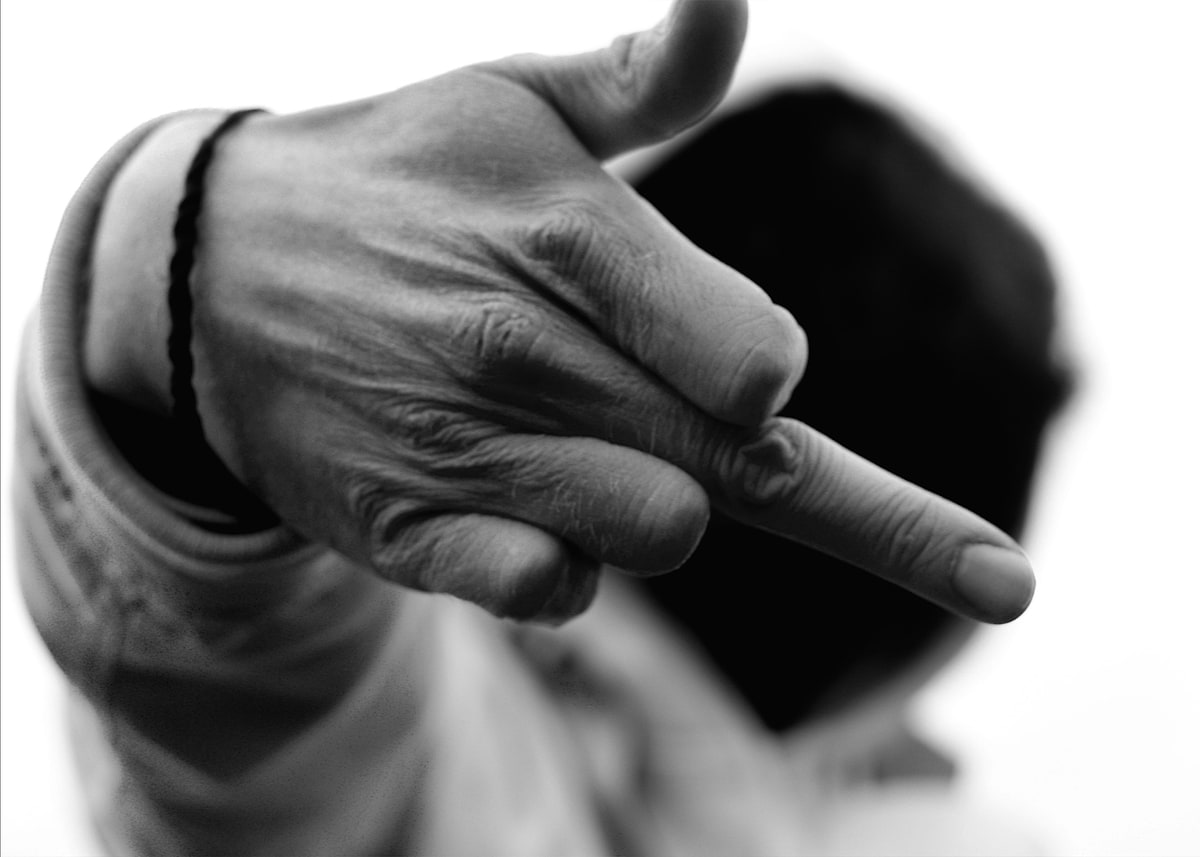 'Hand Gesture' Poster, picture, metal print, paint by Antoine Fina ...