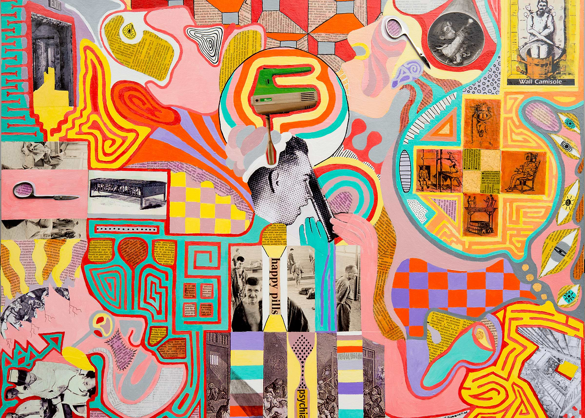 'Lunatic Asylum' Poster, picture, metal print, paint by JeromeQuestion ...